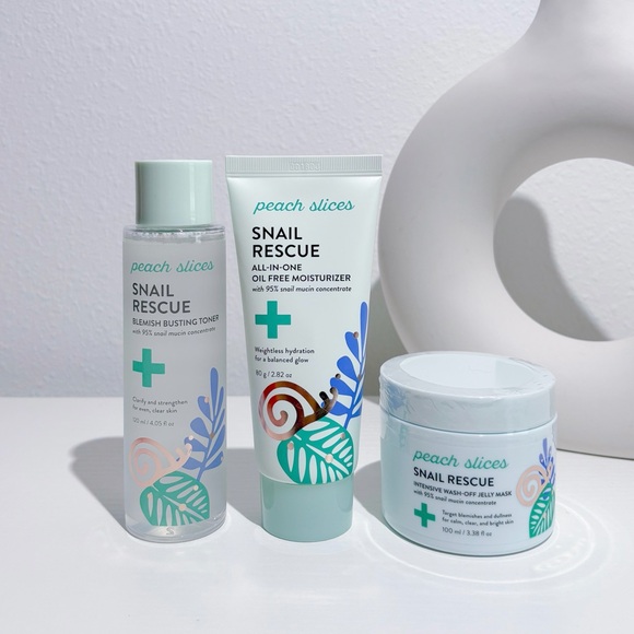 Skincare | Peach Slices Snail Rescue Triotoner Oilfree Moisturizer ...